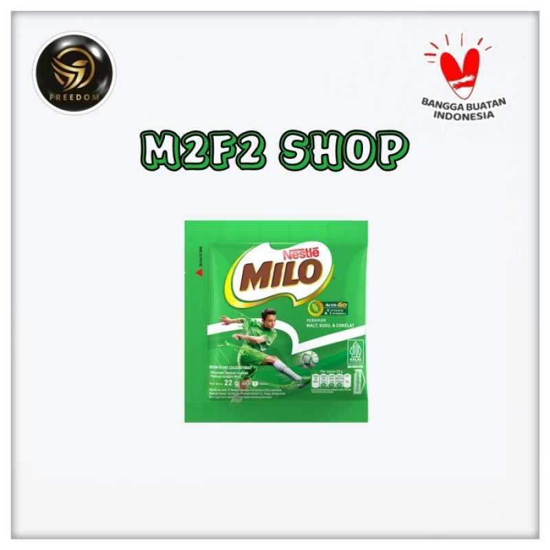 Promo Milo Activ-Go Minuman Serbuk Cokelat Malt Sachet - 22 gr (Kemasan ...