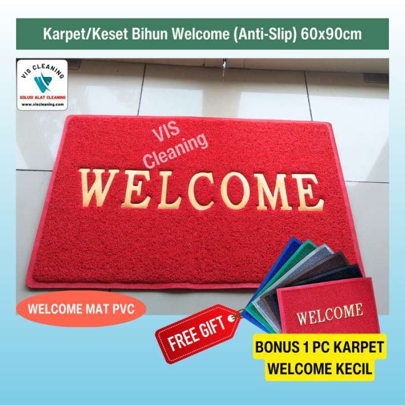 Jual Karpet/Keset Welcome PVC Bihun 60 X 90 cm di Seller Supermart ...