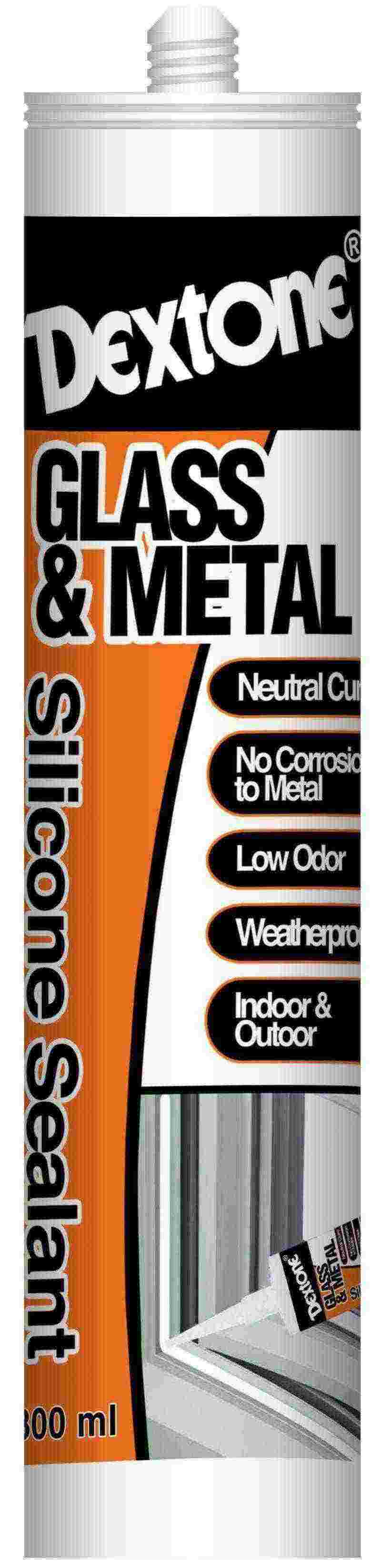 Promo Dextone Lem Kaca Silicone Sealant Tabung Netral 300ml / Lem ...