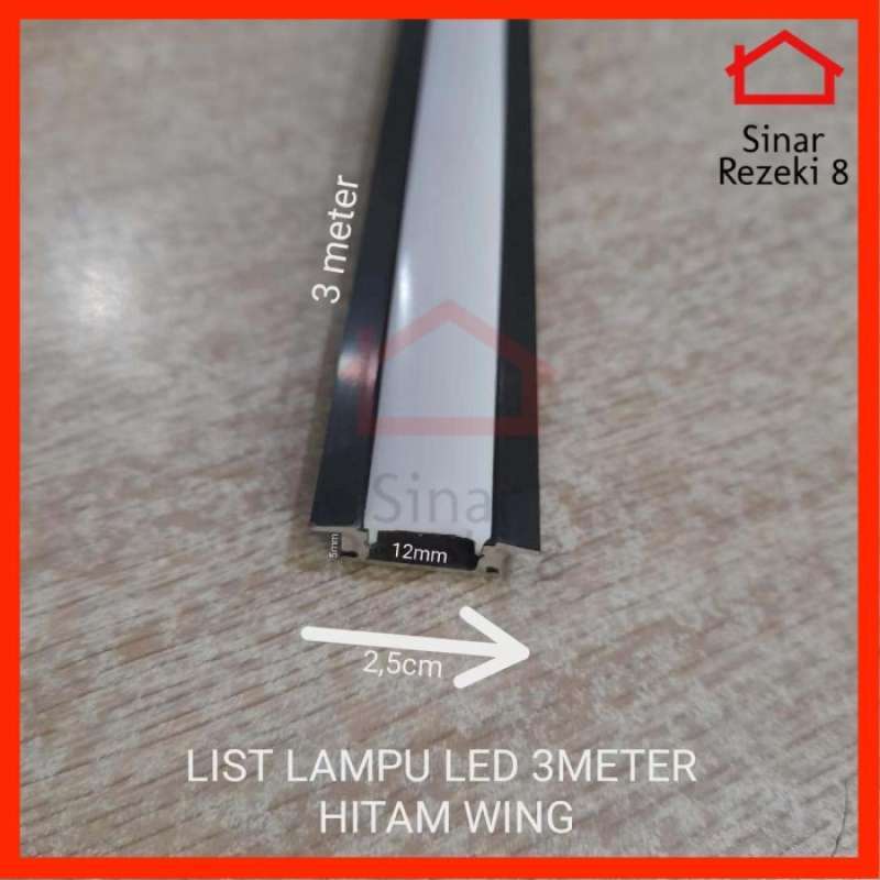 Jual Lampu Led Plafon List Hitam 💯 Harga Murah & Kualitas Terbaik ...