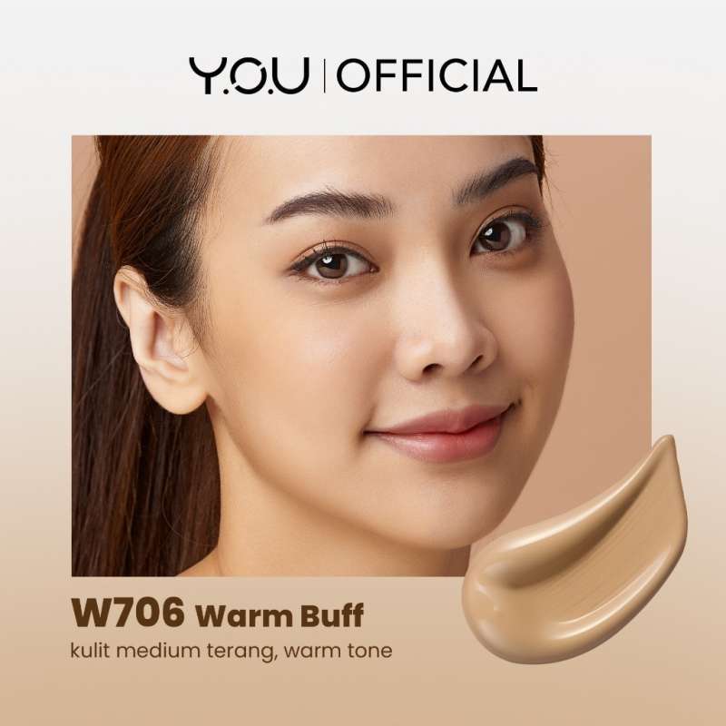 Jual YOU Cloud Touch Blurring Skin Tint | Liquid Foundation | Natural ...
