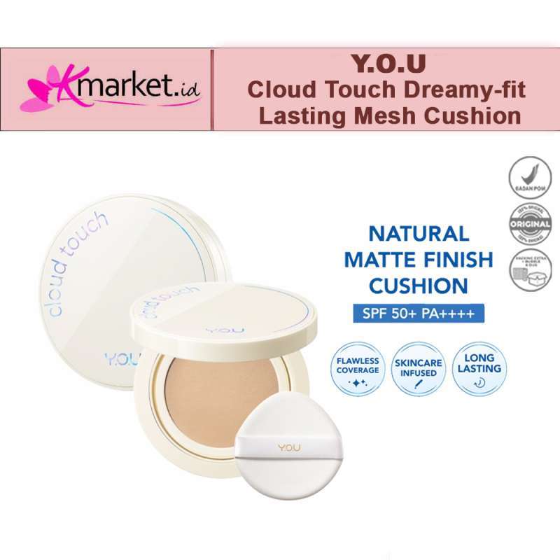 Jual YOU Cloud Touch Dreamy-fit Lasting Mesh Cushion | Cushion ...