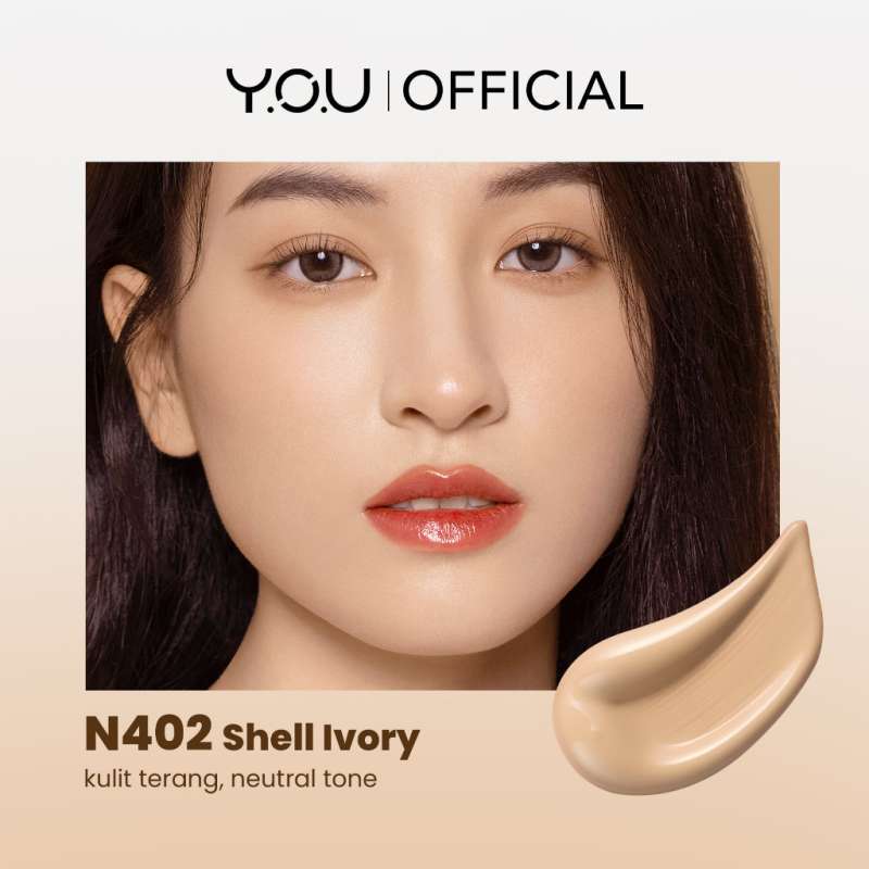 Jual YOU Cloud Touch Dreamy-fit Lasting Mesh Cushion | Cushion ...