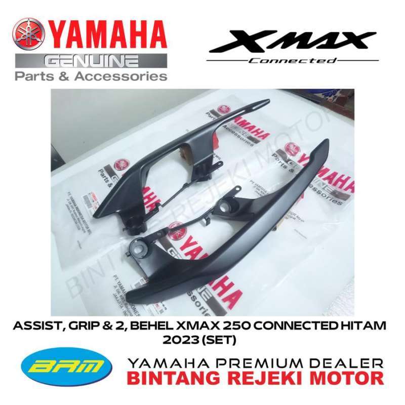 Jual ASSIST, GRIP & 2, BEHEL XMAX 250 CONNECTED HITAM 2023 (SET) di ...