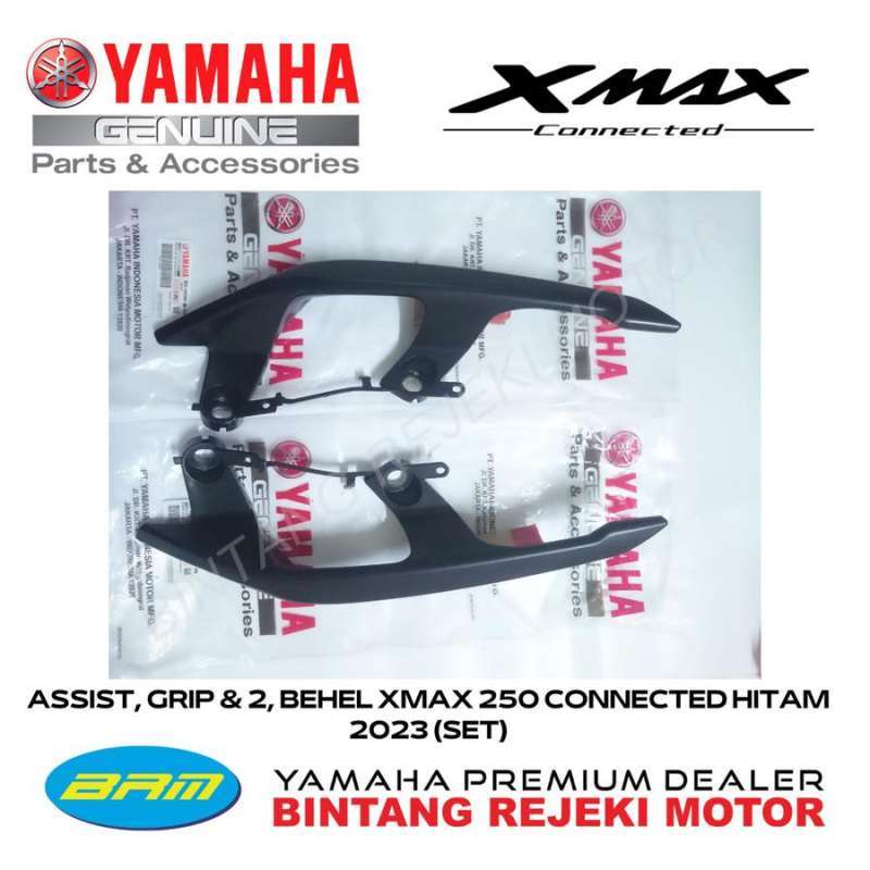 Jual ASSIST, GRIP & 2, BEHEL XMAX 250 CONNECTED HITAM 2023 (SET) di ...