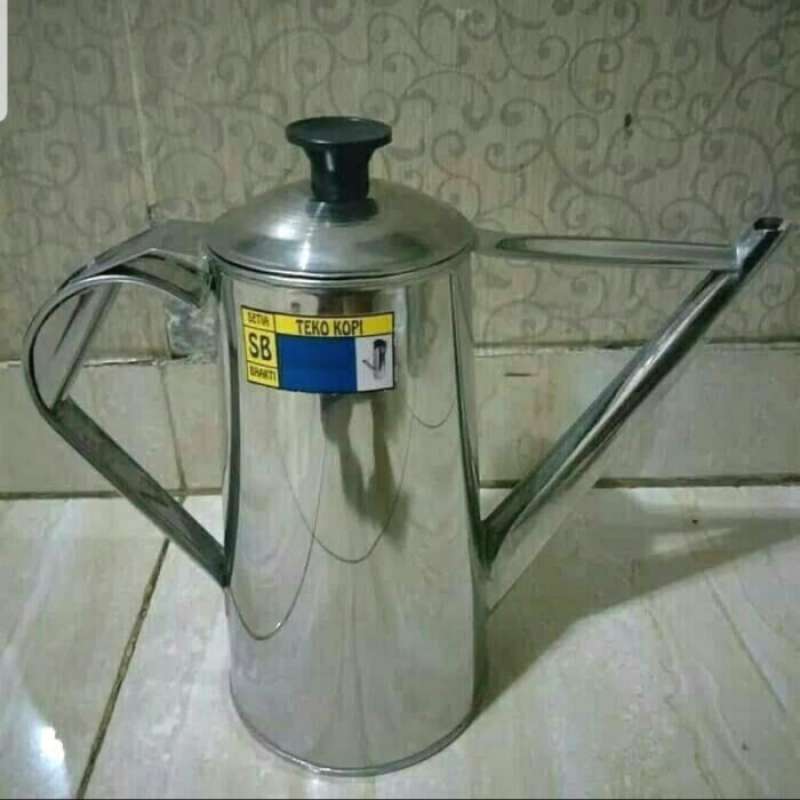 Promo Set Teko thai tea uk 27 CM / Teko teh tarik plus saringan kain ...