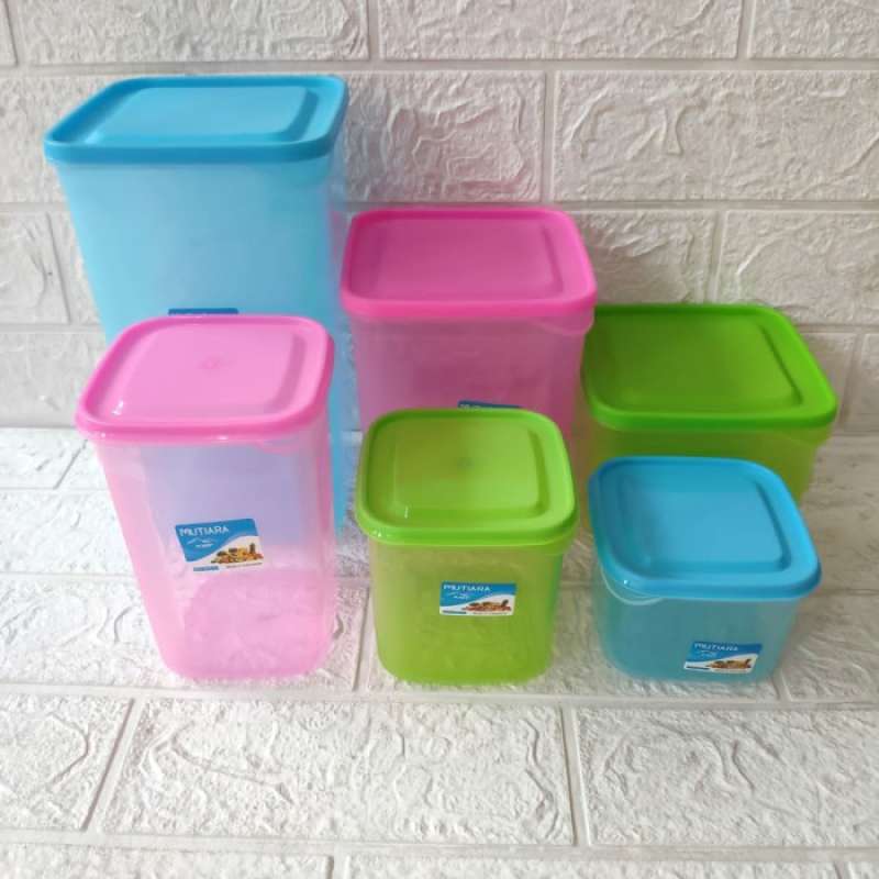 Jual Tempat Makanan Plastik / Toples Makanan Plastik di Seller Dj88 ...