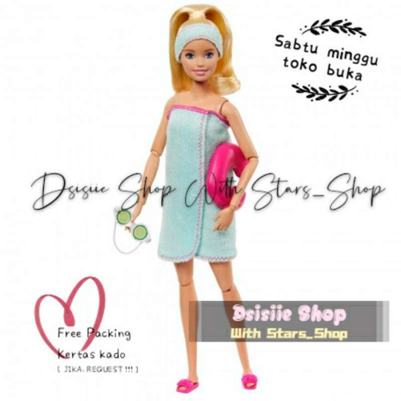 Jual Barbie Wellness Doll Spa Original / Mainan Boneka Barbie Anak di ...