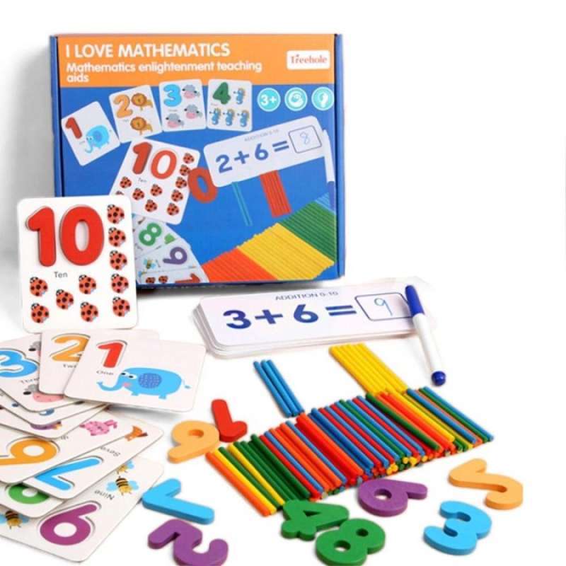 Promo I LOVE MATHEMATICS MAINAN EDUKASI BELAJAR BERHITUNG MATEMATIKA ...