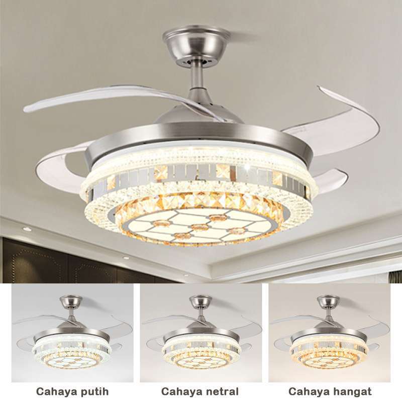 Promo Remote & Timing48inci Kipas Lampu Gantung Kipas Angin Gantung ...
