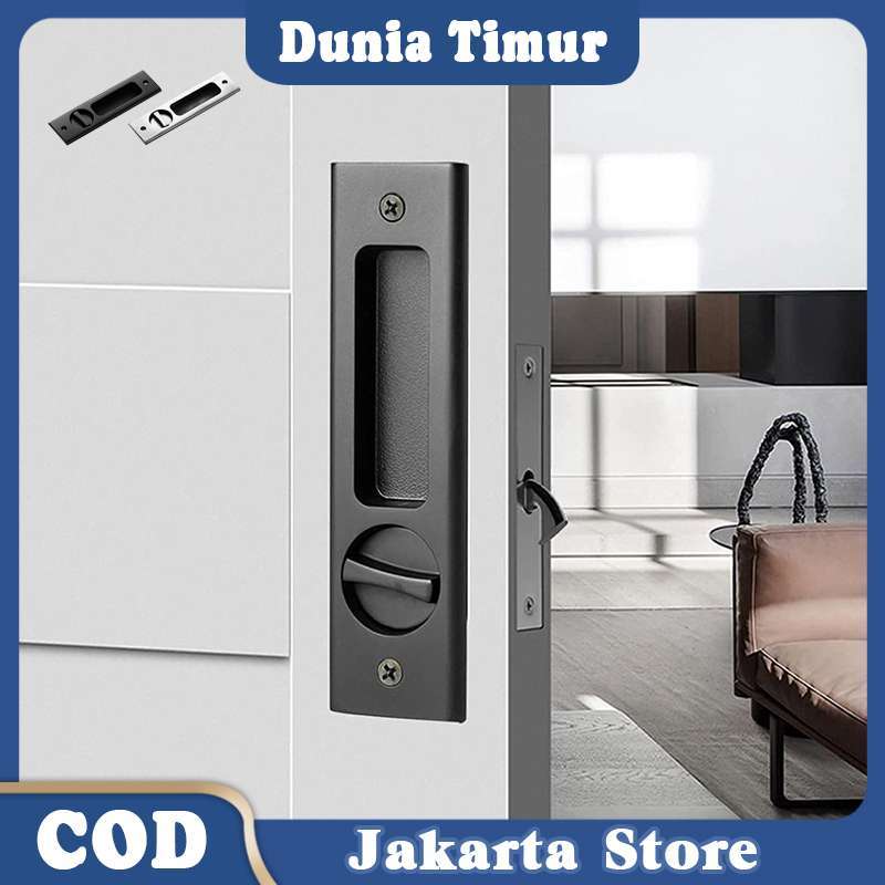 Promo Paduan Seng Kunci Pintu Sliding Geser / Handle Kunci Pintu ...