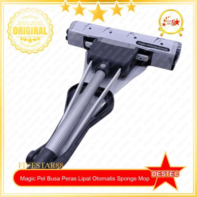 Jual Pel Lantai Destec Magic Pel Alat Pel Busa Peras Lipat Otomatis ...