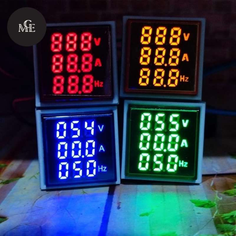 Promo Pilot lampu indikator voltmeter amperemeter volt ampere hz meter ... Promo Pilot lampu indikator voltmeter amperemeter volt ampere hz meter ...