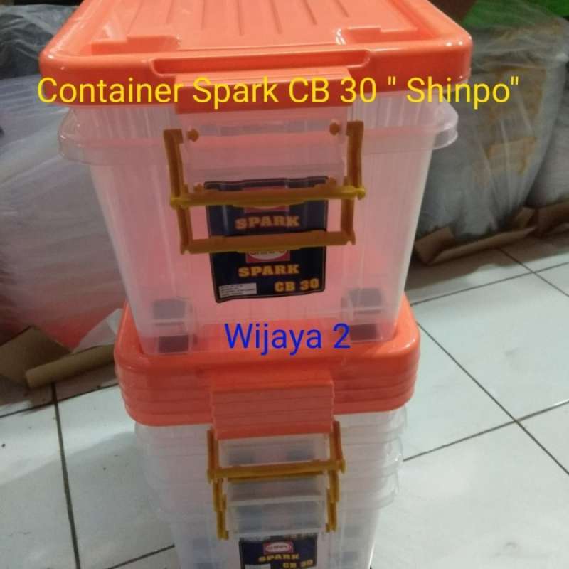 Promo Container Spark CB 30 Shinpo Diskon 33% di Seller HENDRIJAYA - Cipulir, Kota Jakarta ...