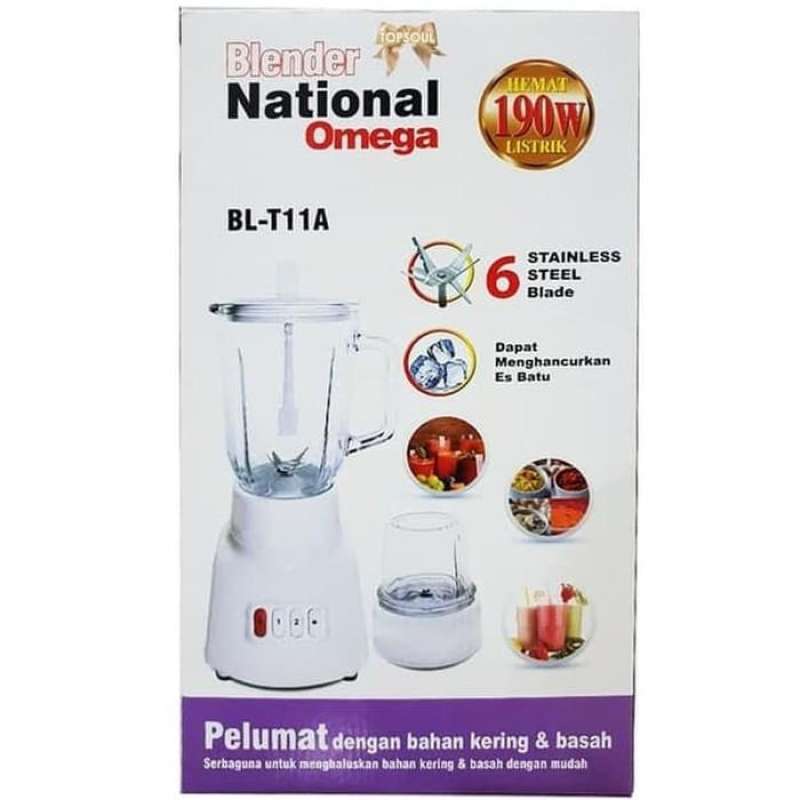 Jual Blender Kaca National Omega Bl-t11a Blender 2in1 Di Seller Myuniverse - Gading, Kota ...