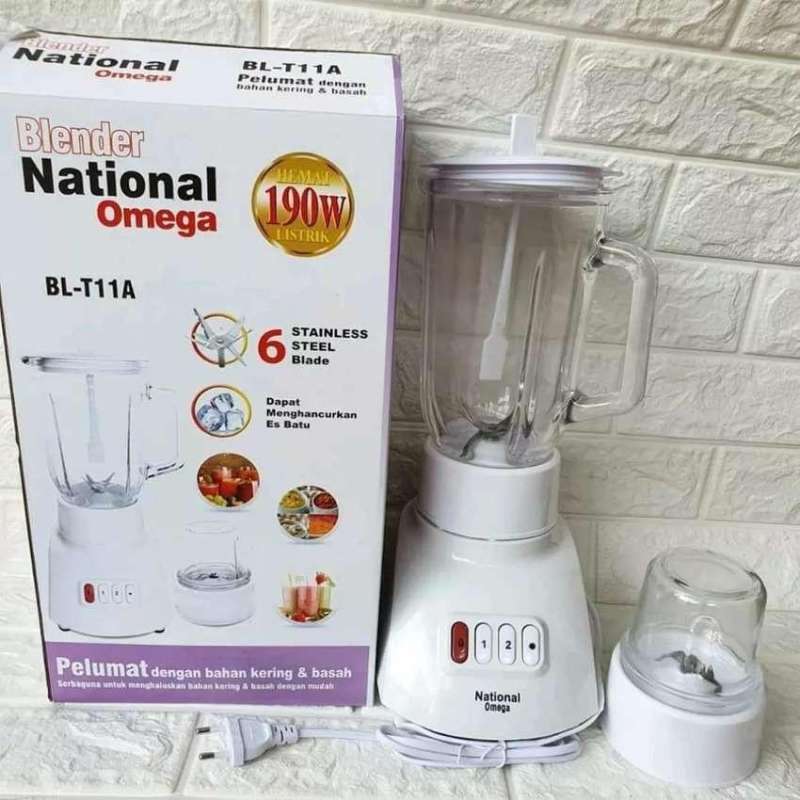 Jual Blender Kaca National Omega Bl-t11a Blender 2in1 Di Seller Myuniverse - Gading, Kota ...