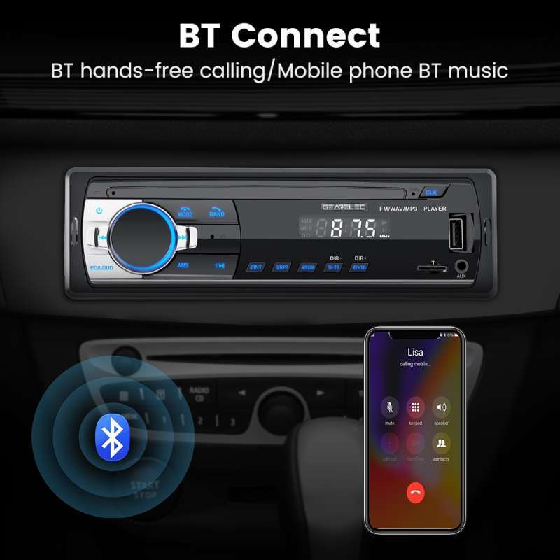 Promo Head Unit Tape Audio Mobil MP3 Player Bluetooth Wireless Rece ...