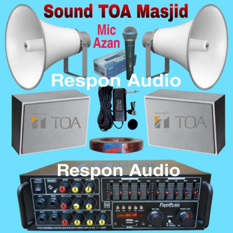 Promo PAKET SOUND SYSTEM TOA MASJID ATAU MUSHOLA 1 - XIONSTORE Diskon ...
