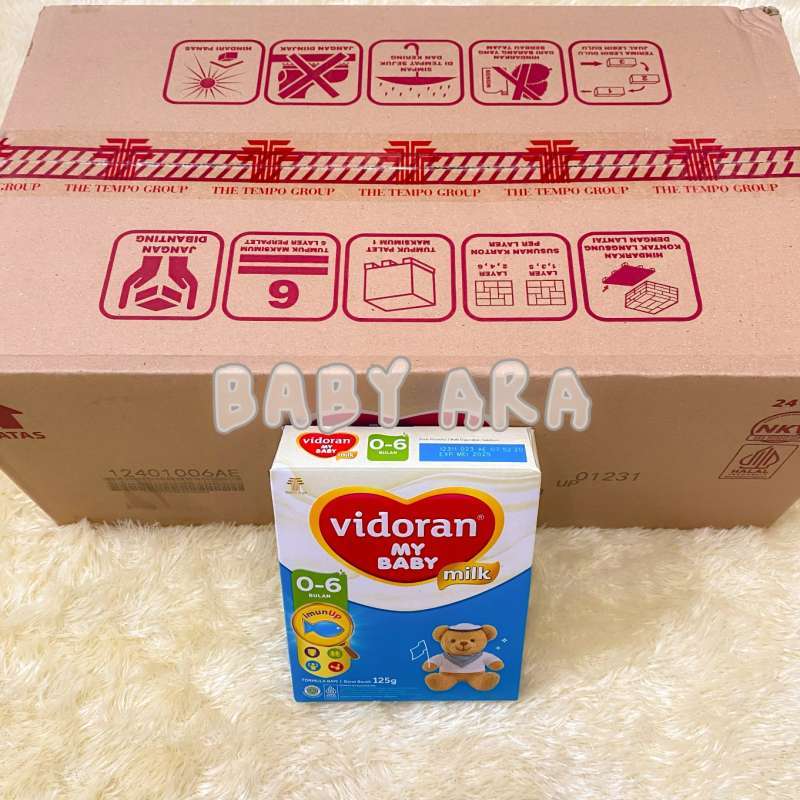 Jual Vidoran My Baby Milk 0-6 Bln/6-12 Bln 125gr 1 Karton Di Seller ...