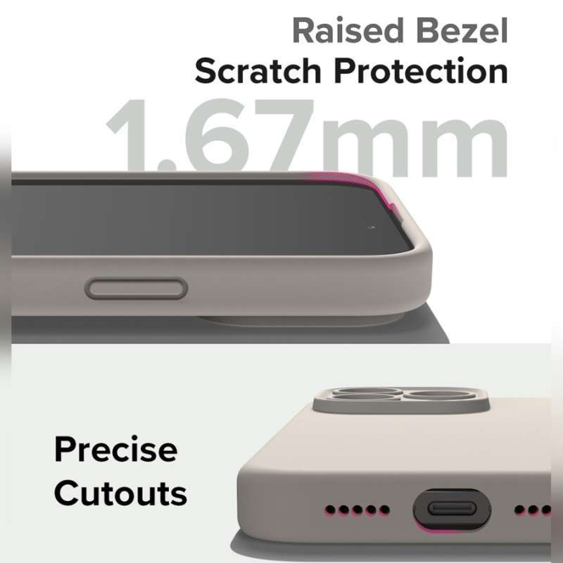 Promo Case iPhone 15 Pro Max Plus Ringke Silicone Magnetic MagSafe Casing - 15 Plus Mag Blue ...