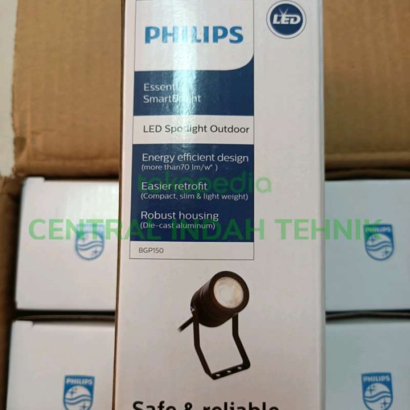 Promo PHILIPS BGP 150 8W 3000K LAMPU SOROT TAMAN LED OUTDOOR - Diskon ...