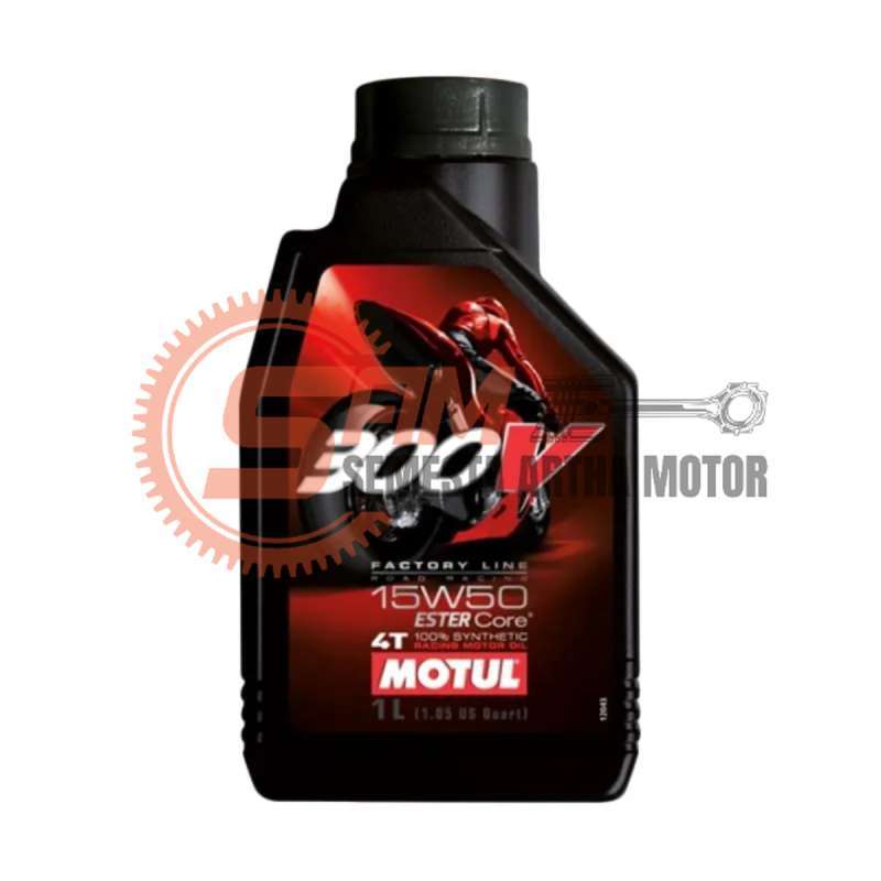 Jual Oli Motor Sport Motul 300V 1L Factory Line Road Synthetic Motor Oil Tiger Vixion NVL ...