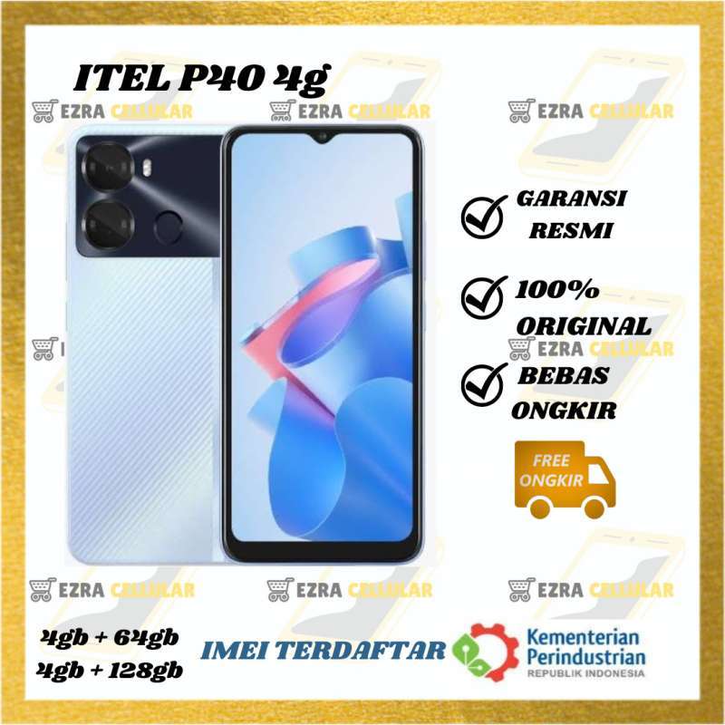 Jual Itel P40 4gb + 64gb Di Seller Ezra Cellular - Ezra Cellular - Kota Surabaya | Blibli