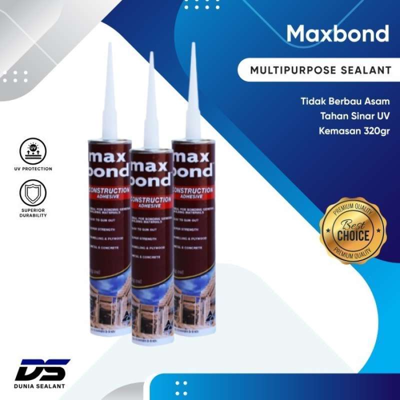 Jual Maxbond Lem Maxbond Lem Cermin Lem Kayu Coklat Lem Sealant Maxbond di Seller MullehWaroeng ...