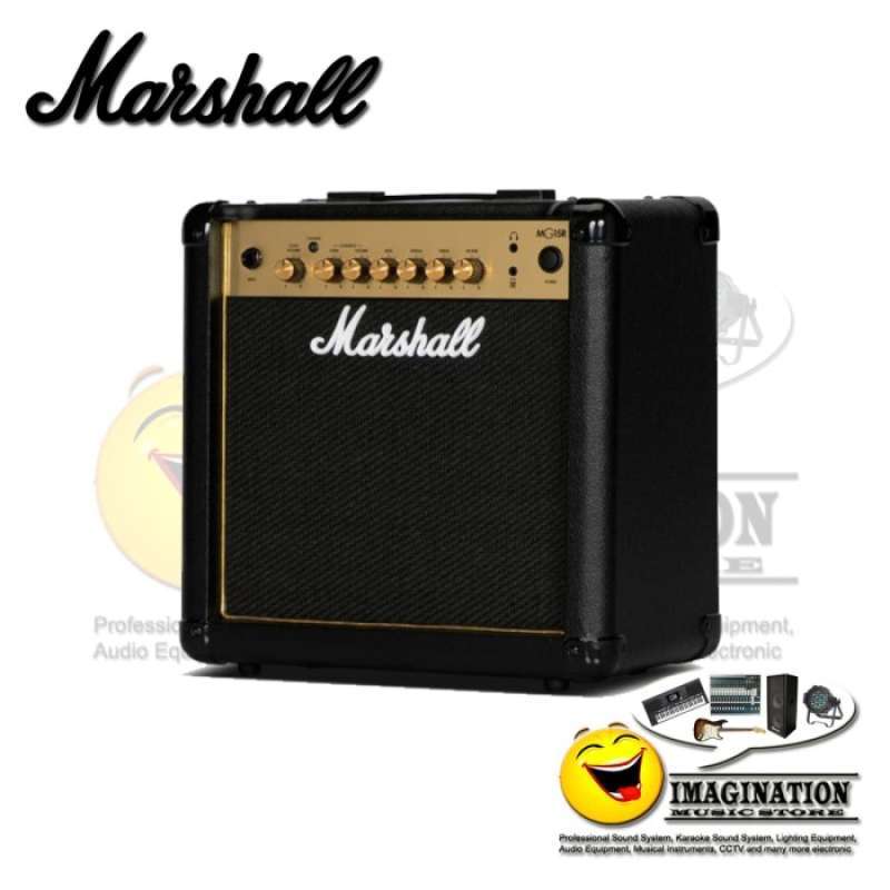 Promo MARSHALL MG15GR 15-WATT 1X8 INCH COMBO AMP W/ REVERB - Diskon 50% ...