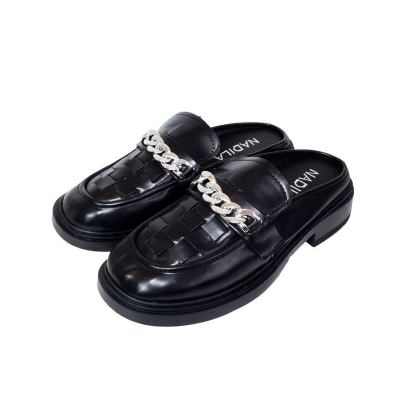 Promo Jisoo Half Slip On docmart Sepatu Casual Wanita Premium Diskon 27 ...