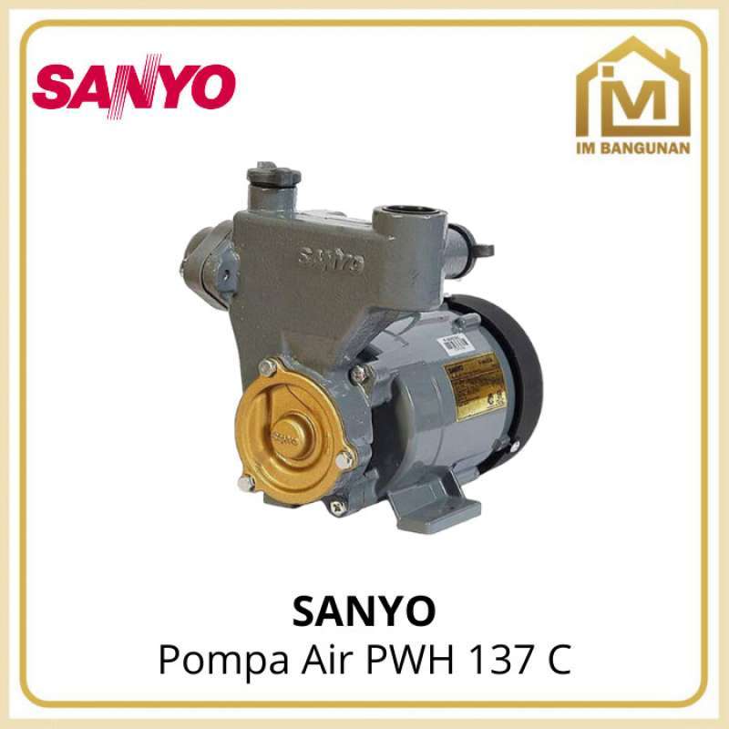 Promo SANYO MESIN POMPA AIR SUMUR DANGKAL PWH 137 C - Diskon 50% di ...