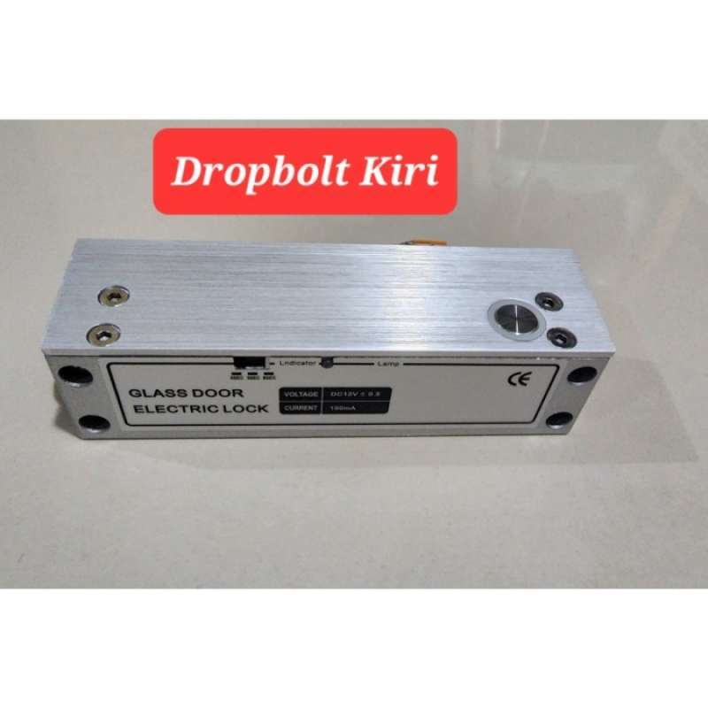 Promo DROP BOLT PINTU KACA FRAMELESS GLASS DOOR ELECTRIC LOCK DROPBOLT ...