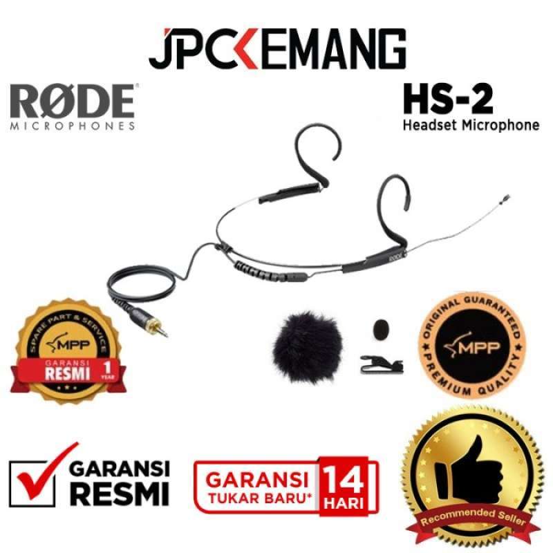 Promo RODE HS2 LIGHTWEIGHT HEADSET MICROPHONE LARGE RODE HS 2 - - Black ...