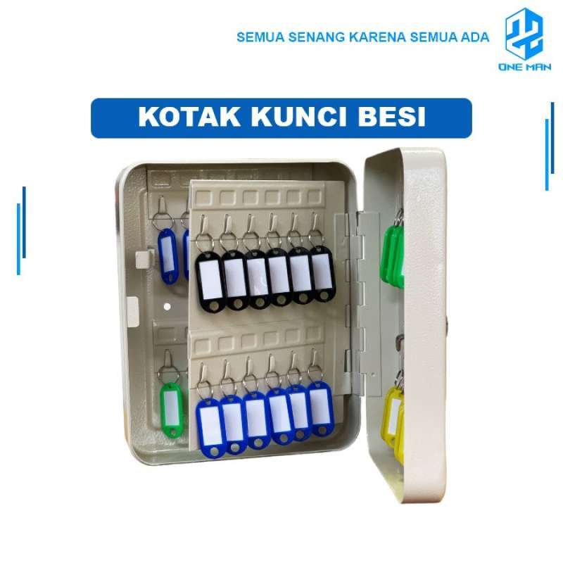 Promo Sale Key Box Kotak Besi Penyimpanan Kunci Rumah - 48 Kunci Diskon ...