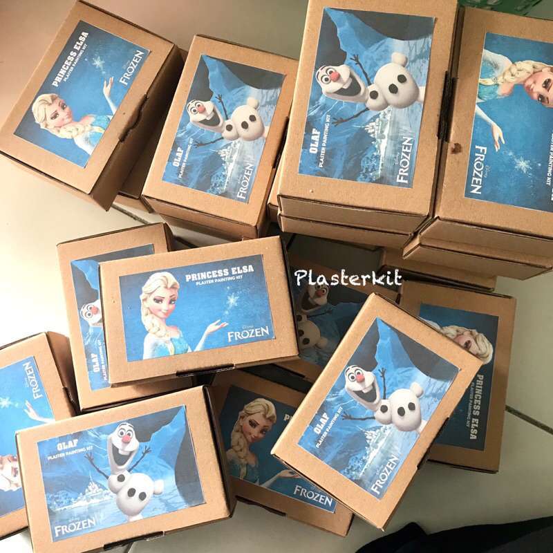 Jual PLASTERKIT Disney Frozen/Anna/Elsa/Olaf/Sven/Paintingkit/DIY ...