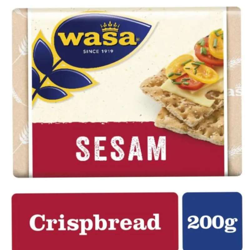 Promo Wasa Sesame Crispbread Crackers (200g) Diskon 3% di Seller ...