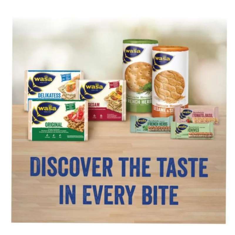 Promo Wasa Sesame Crispbread Crackers (200g) Diskon 3% di Seller ...