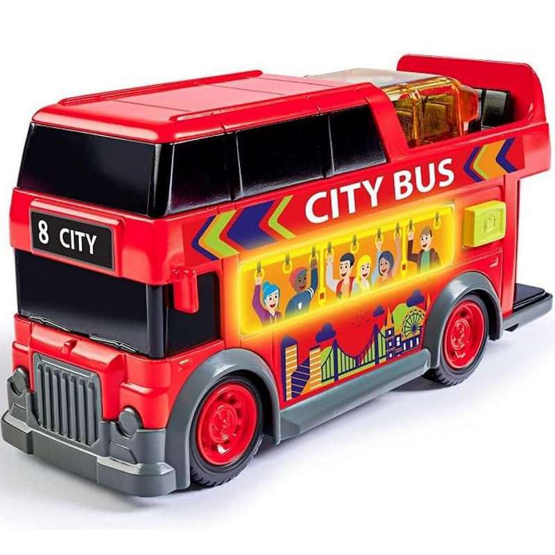 Jual Dickie Toys Figure 203302032 City Bus di Seller Cupliss Official ...