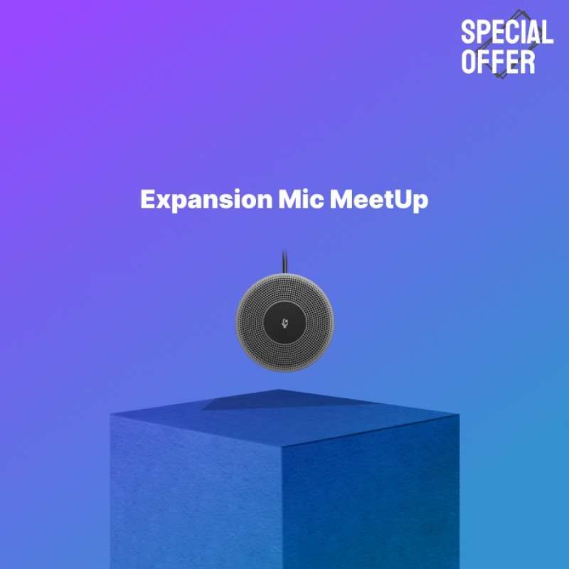 Promo Logitech Expansion Microphone For Meetup - Diskon 50% Di Seller ...