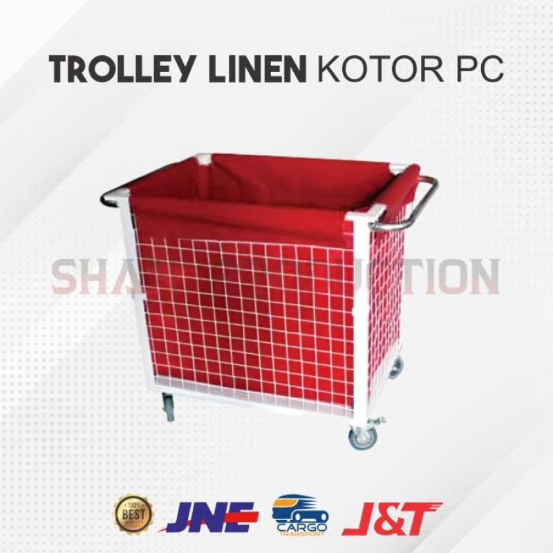 Promo Troli Linen Kotor - Trolley Laudry Single Kotak - Trolley Laundry ...