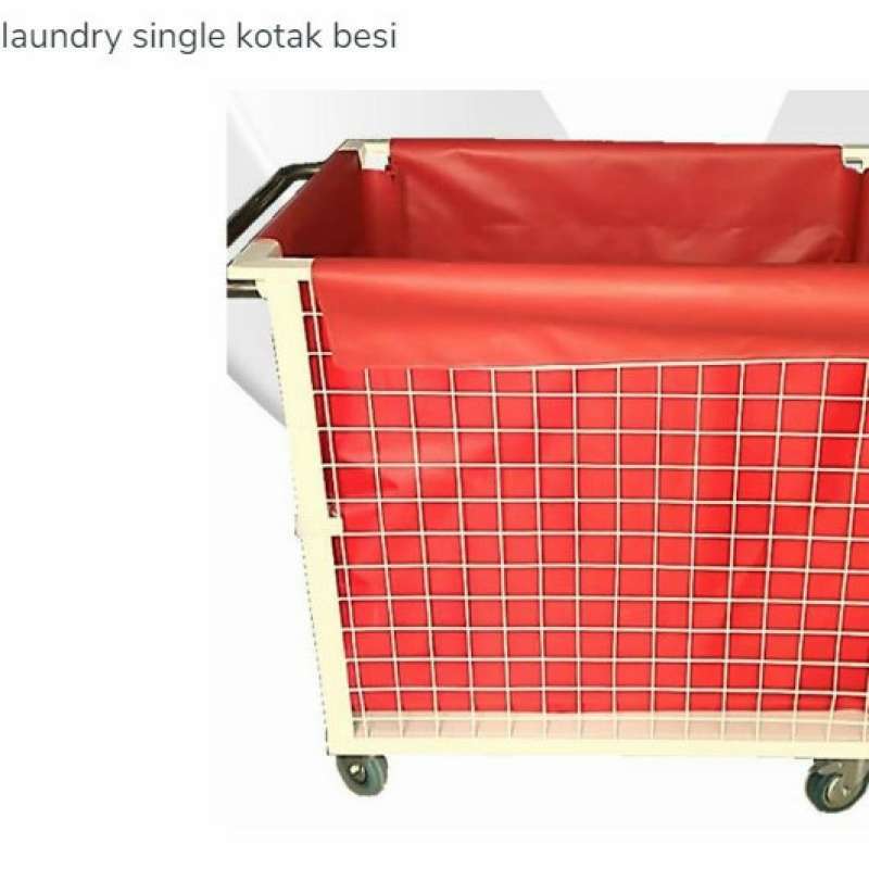 Promo Troli Linen Kotor - Trolley Laudry Single Kotak - Trolley Laundry ...