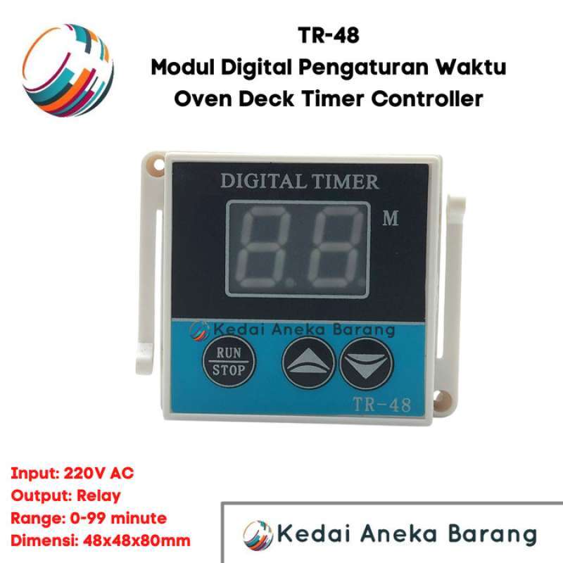 Promo Modul Digital Timer Oven Controller Tr-48 Tr48 220v Ac Output ...