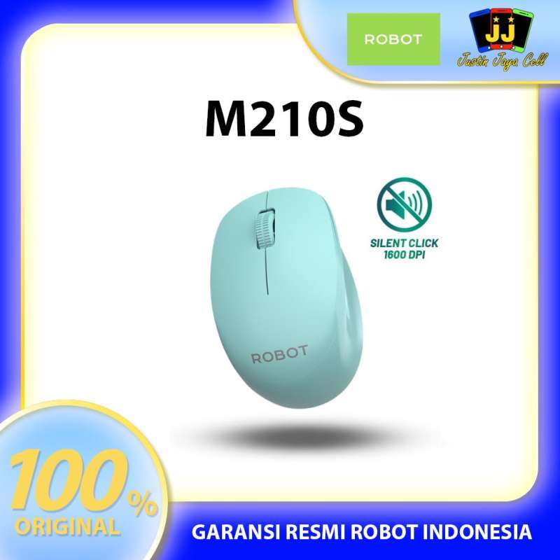 Jual Robot Mouse Wireless Optical Usb M210s 2.4g Silent Click Usb ...