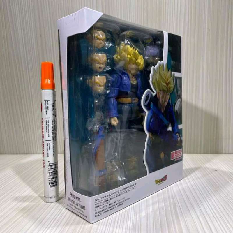 Jual mainan action figure shf trunks S.H.Figuarts shfiguarts recast ...