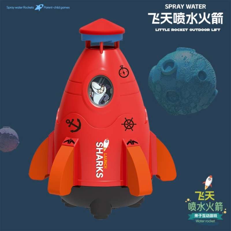 Promo MAINAN ROKET AIR MANCUR TERBANG / WATER ROCKET JET / NEW ROKET ...