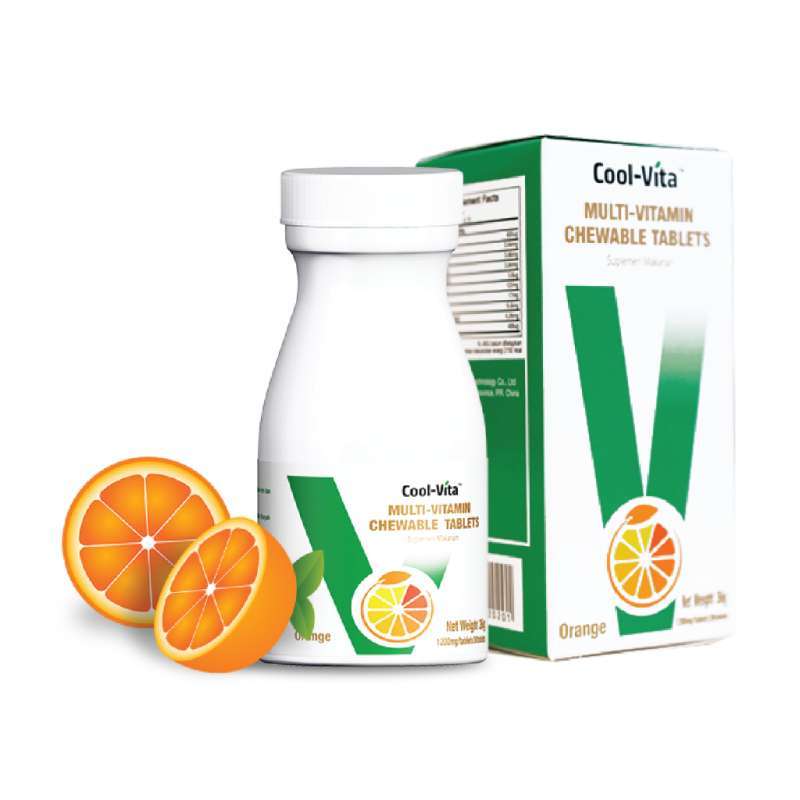 Jual Cool Vita Multivitamin Chewable Orange 30 Tab Di Seller ...