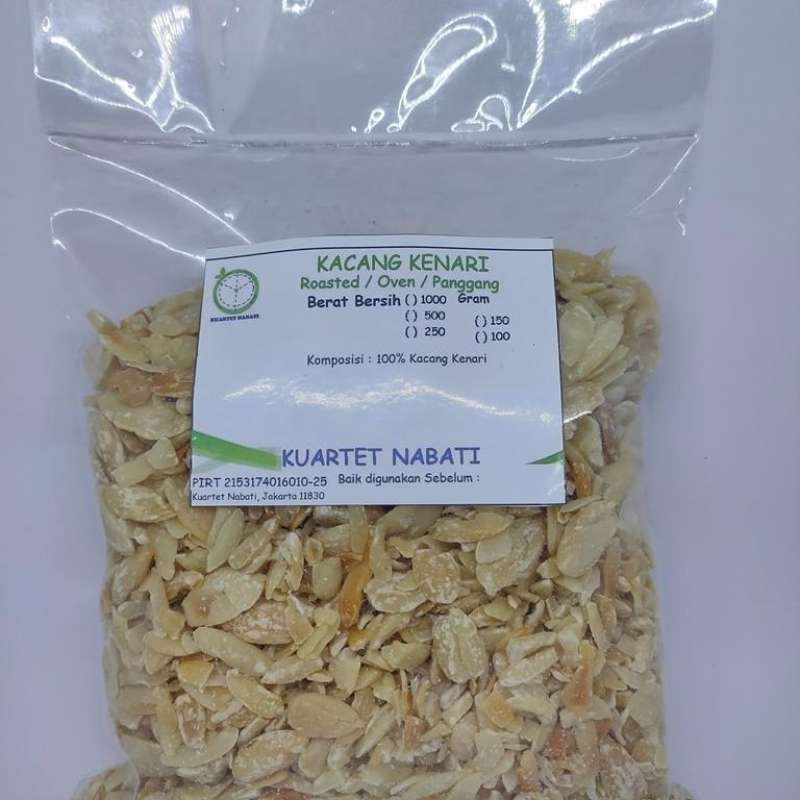 Jual 1000gr Roasted Kacang Kenari/ Pili Nut Oven - Panggang - Matang ...