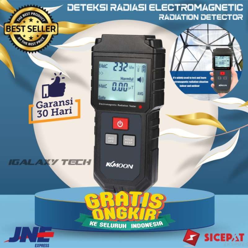 Promo ALAT DETEKSI RADIASI KKMOON ELECTROMAGNETIC DIGITAL RADIATION DETECTOR Diskon 50% di ...