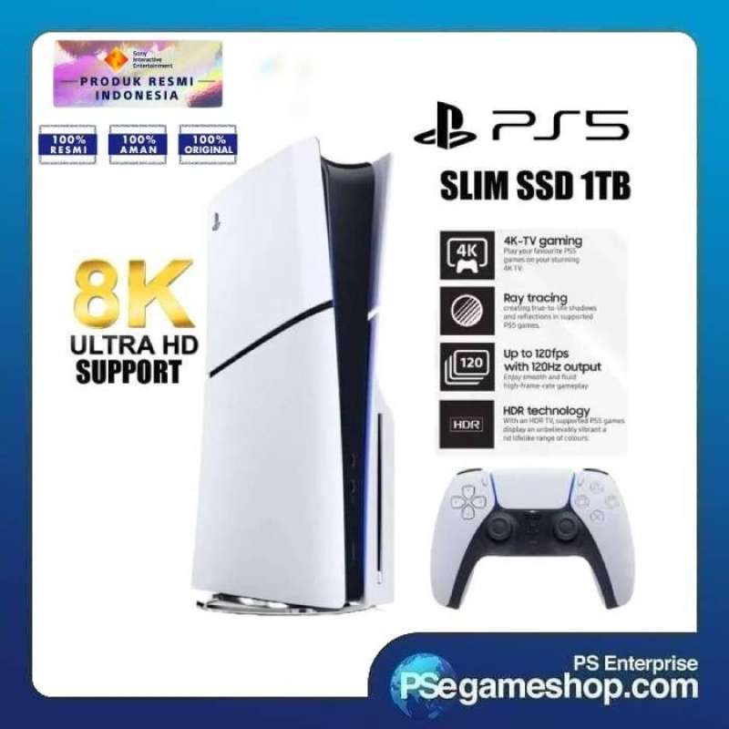 Promo Sony Playstation 5 Disk / Ps5 Console Disc Edition Slim 1tb (si) Diskon 2% Di Seller ...