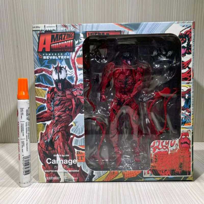 Jual mainan action figure revoltech amazing yamaguchi carnage tinggi ...